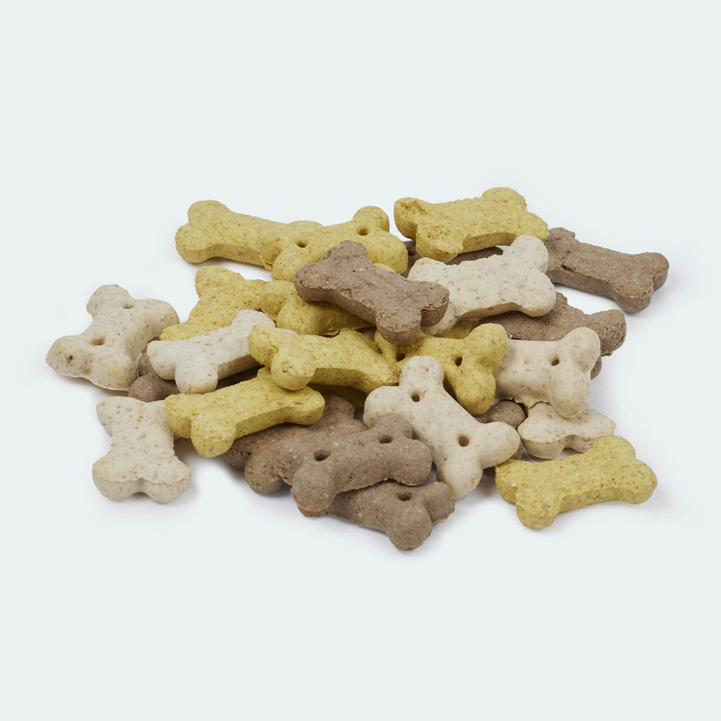 Bone-shaped treats - natural crackers for your four-legged friend ...